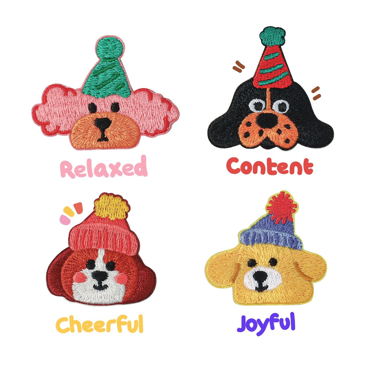 Dog Pals Embroidered Patches - Multiple Designs Available – CheerCove