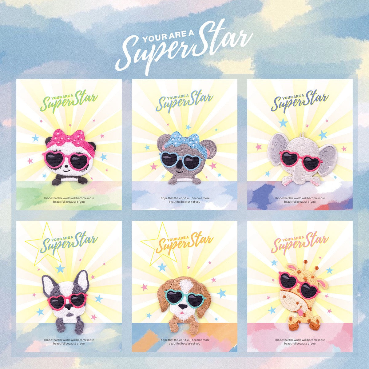 Super Star Embroidered Patches - Multiple Designs Available – CheerCove